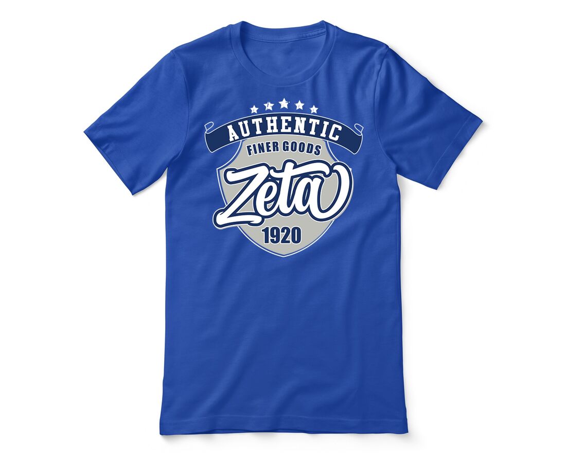 Apparel :: T-Shirts :: Zeta Phi Beta - Authentic Finer Goods Zeta 1920 ...